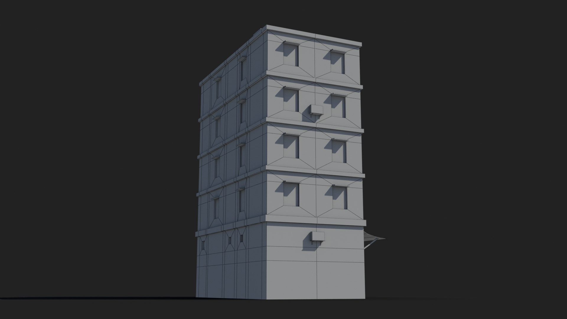 Arab Middle East Building X27 3D Model - TurboSquid 1902080