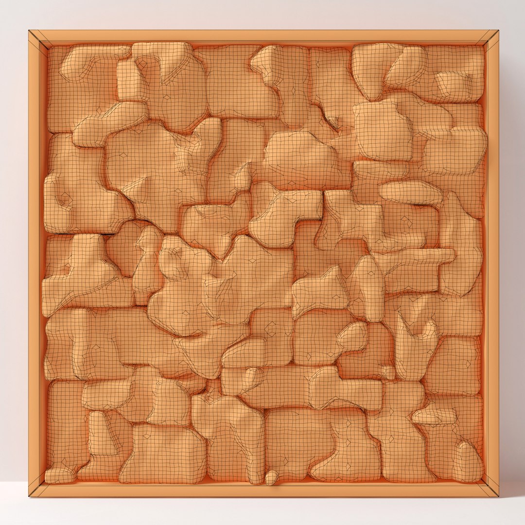 3D Model Panel Rock Stone - TurboSquid 1522022