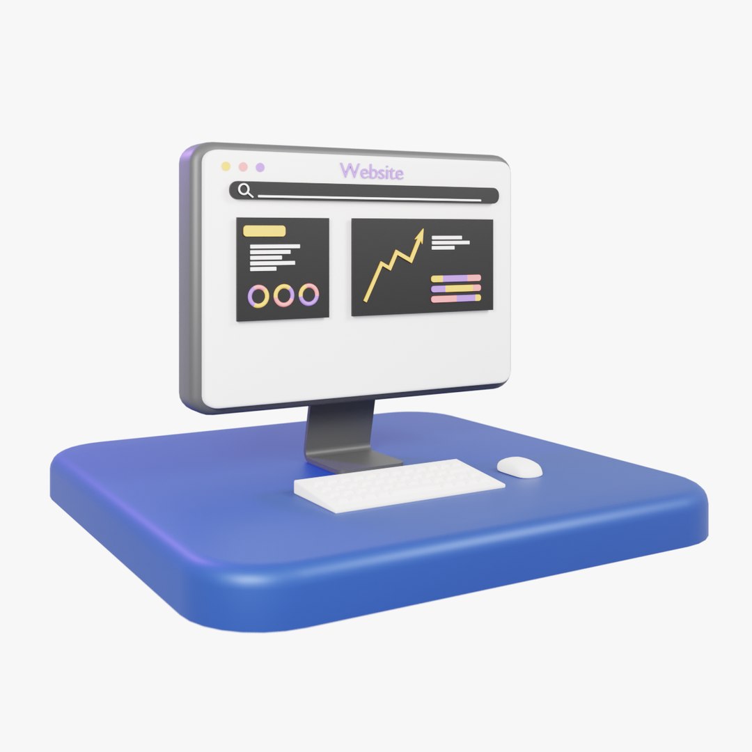 3D stylized PC - TurboSquid 1976695