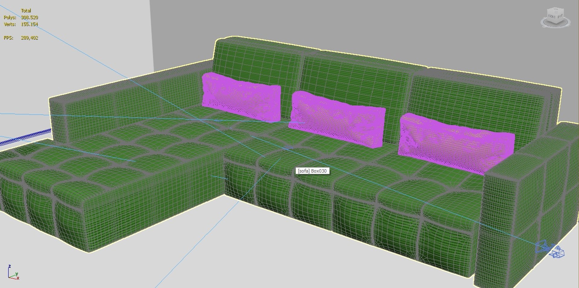3D corner model - TurboSquid 1327573