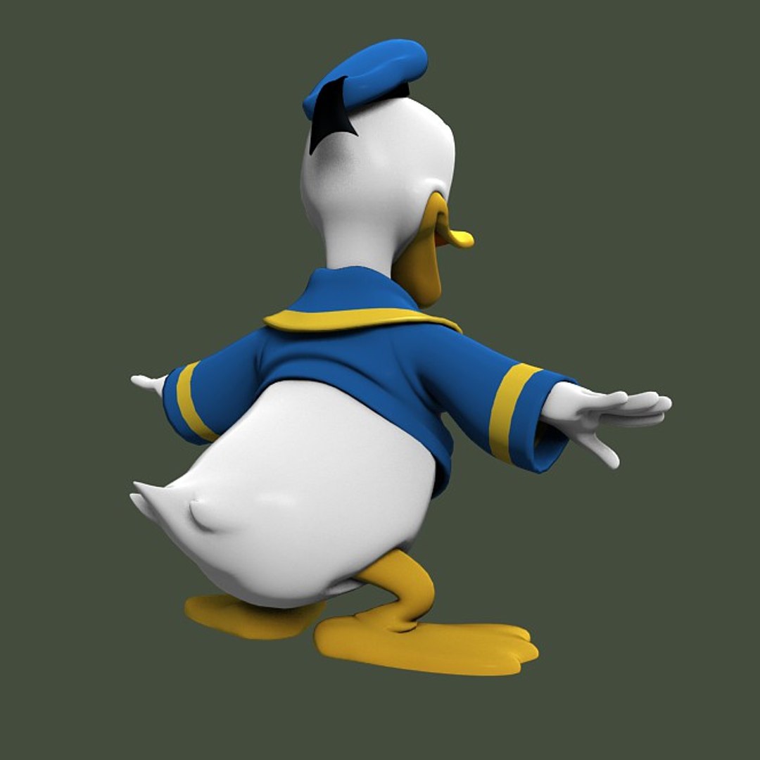 3d Donald Duck
