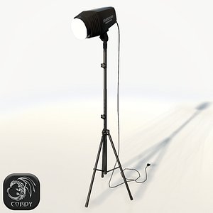 3d realistic lamp model