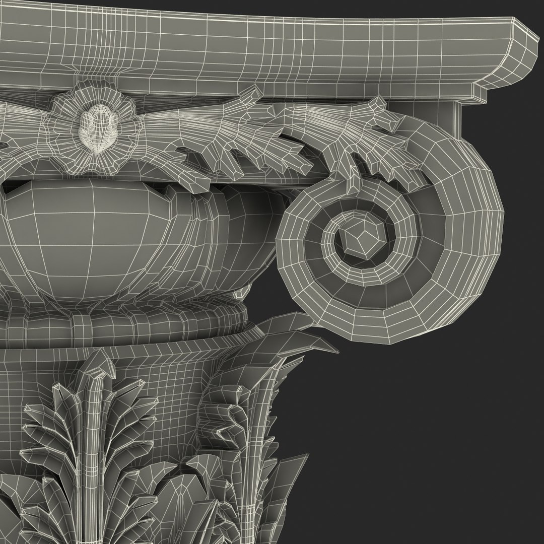 max composite order column pedestal