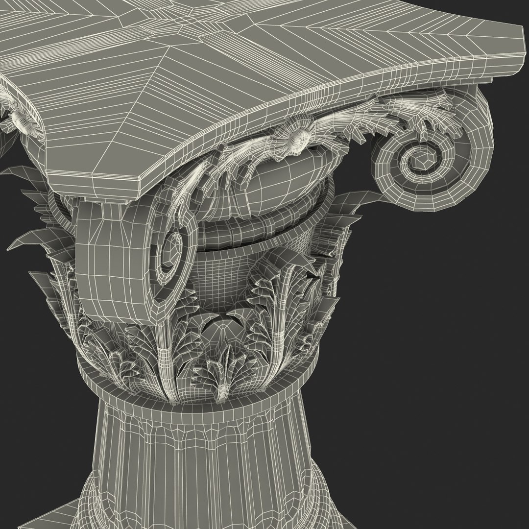 max composite order column pedestal