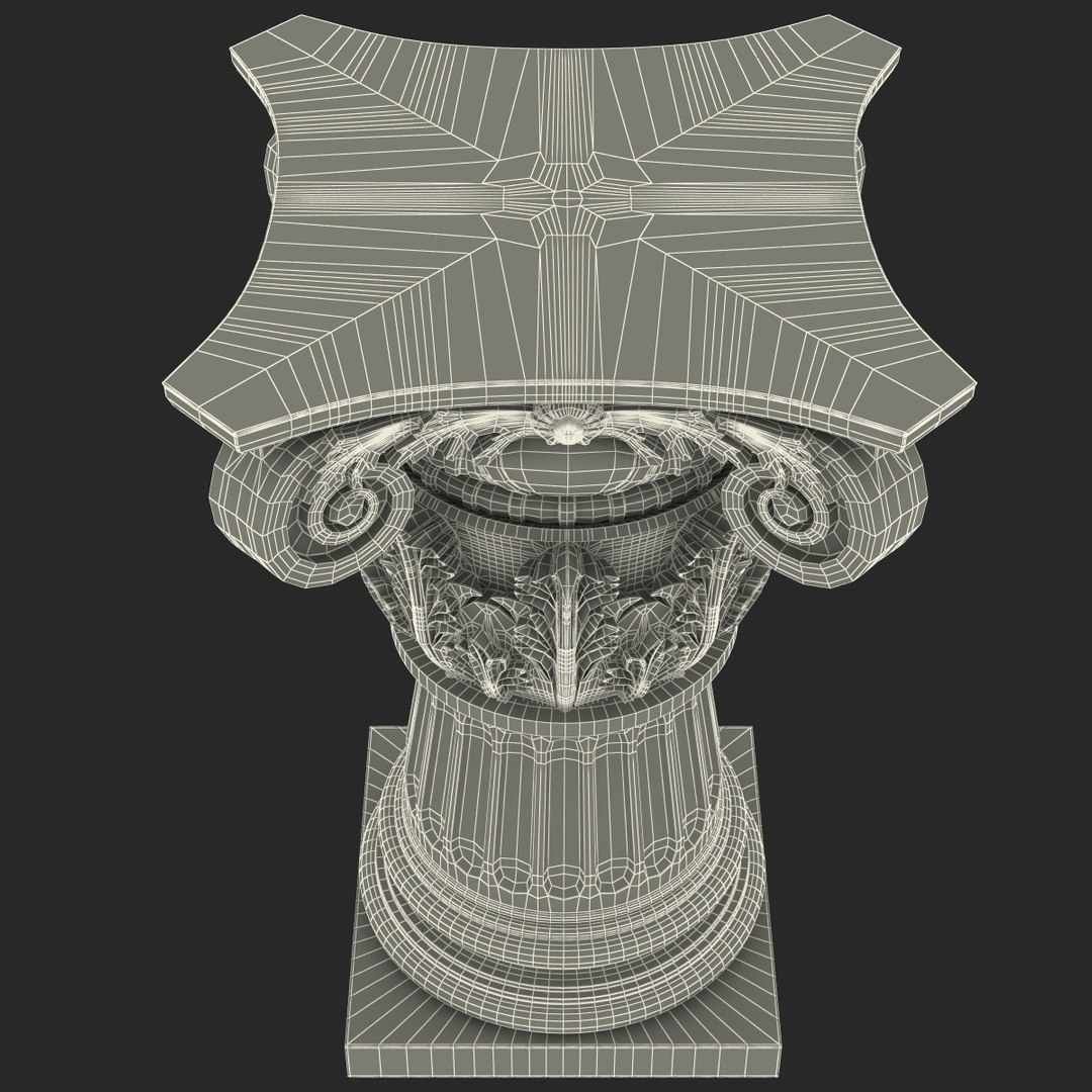 max composite order column pedestal