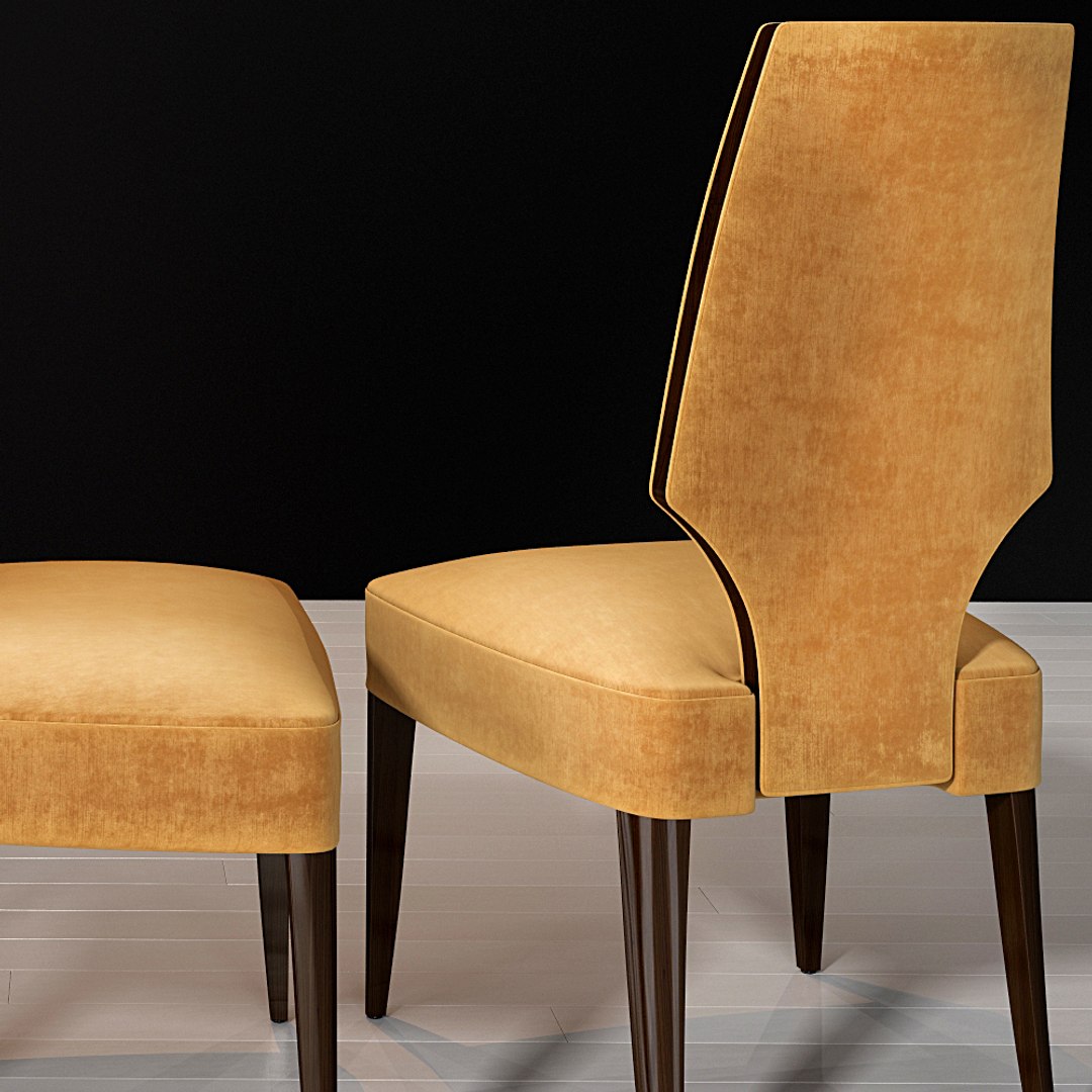 3D Selva Vendome Chair Art Model - TurboSquid 1203851