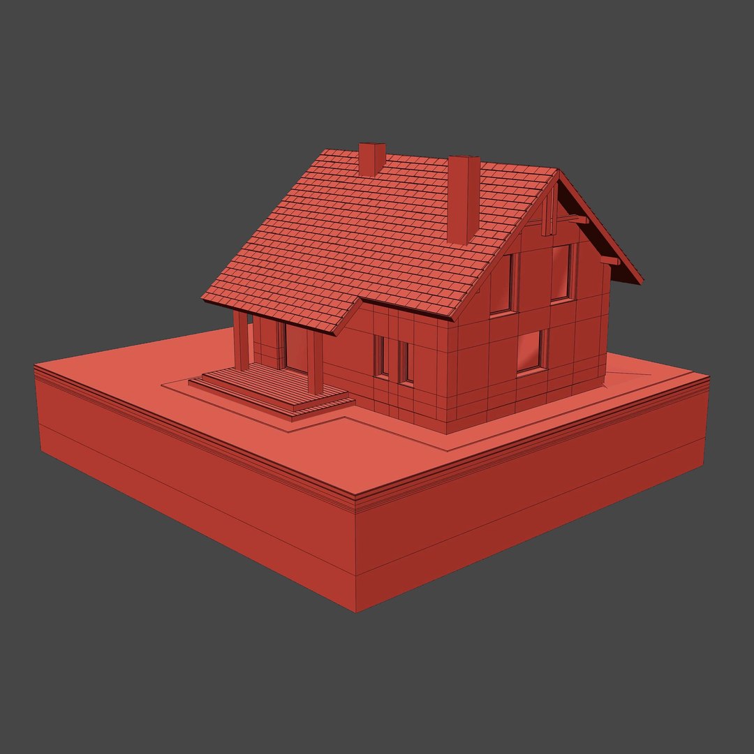 3D Model House Section - TurboSquid 1821883