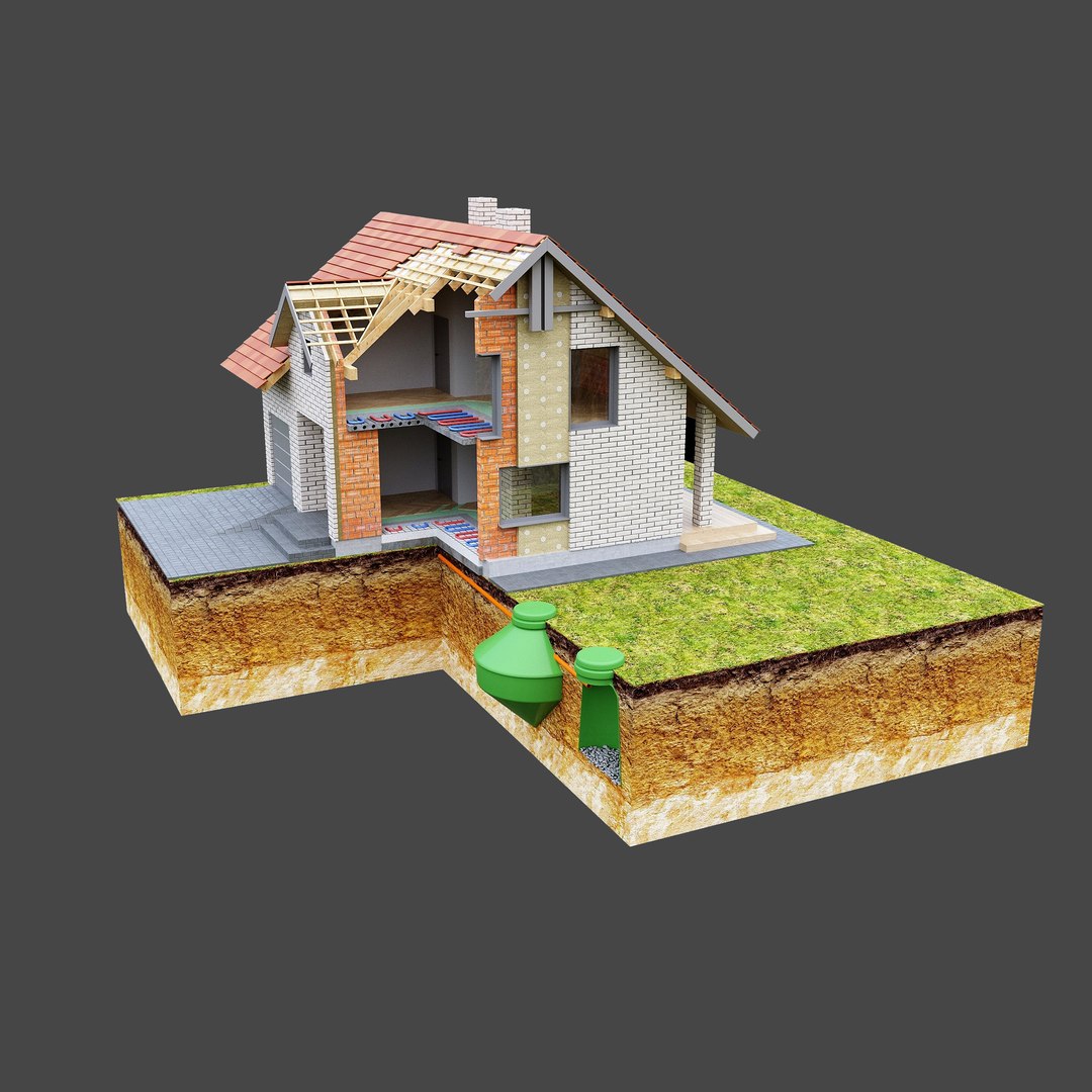 3D Model House Section - TurboSquid 1821883