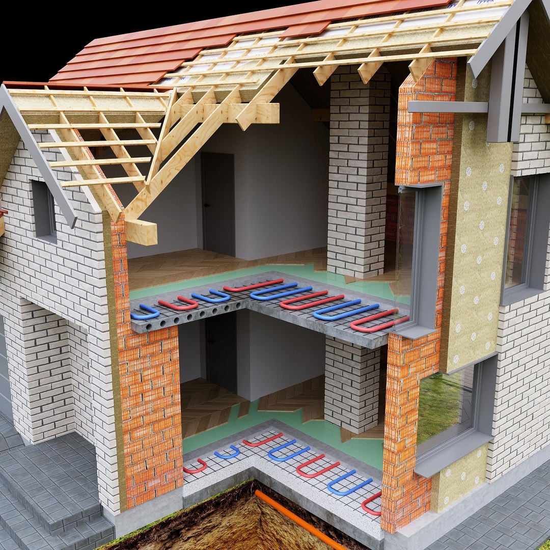 3D Model House Section - TurboSquid 1821883