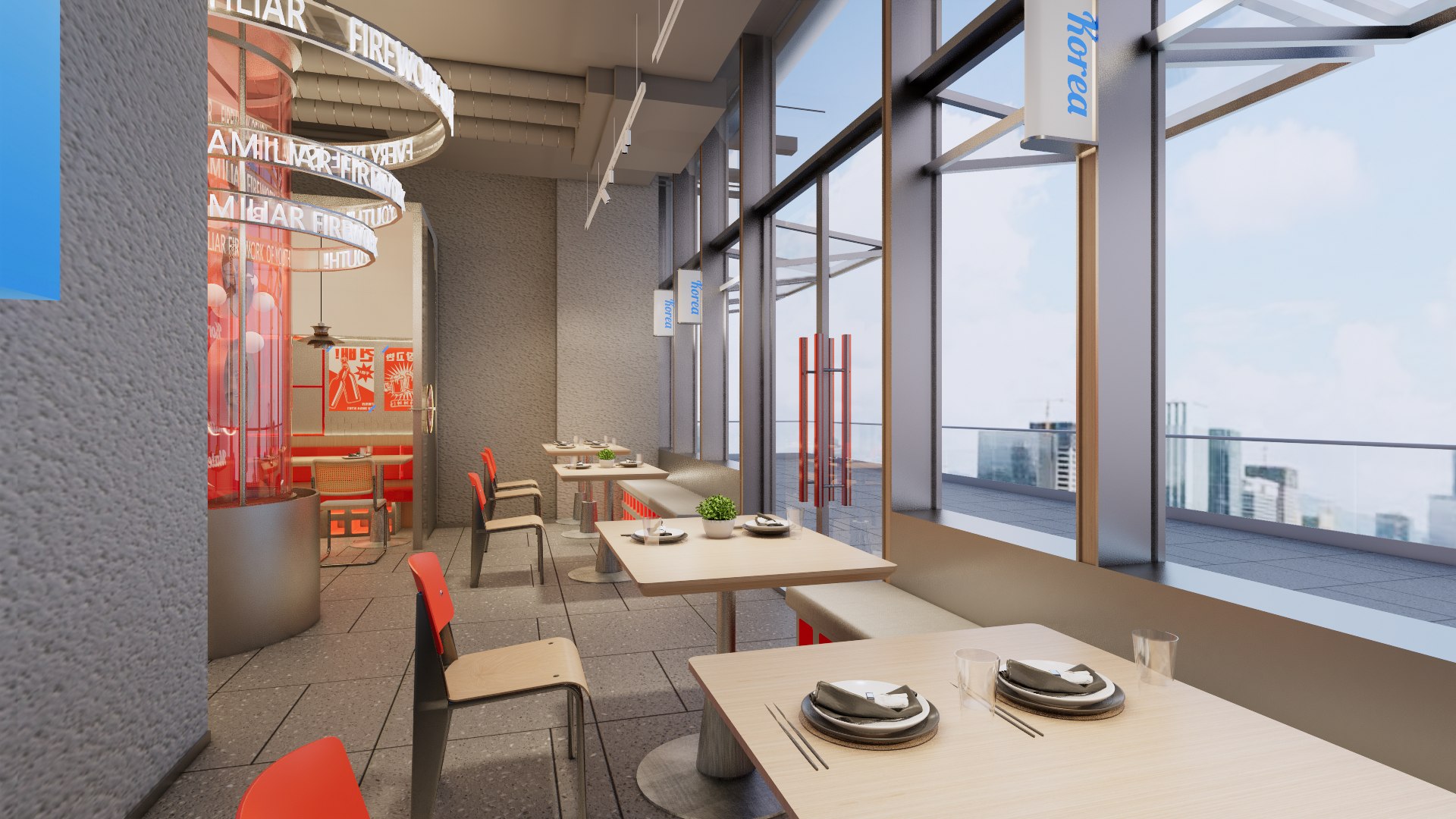 3D Fast Food Restaurant -A7 Model - TurboSquid 2386380