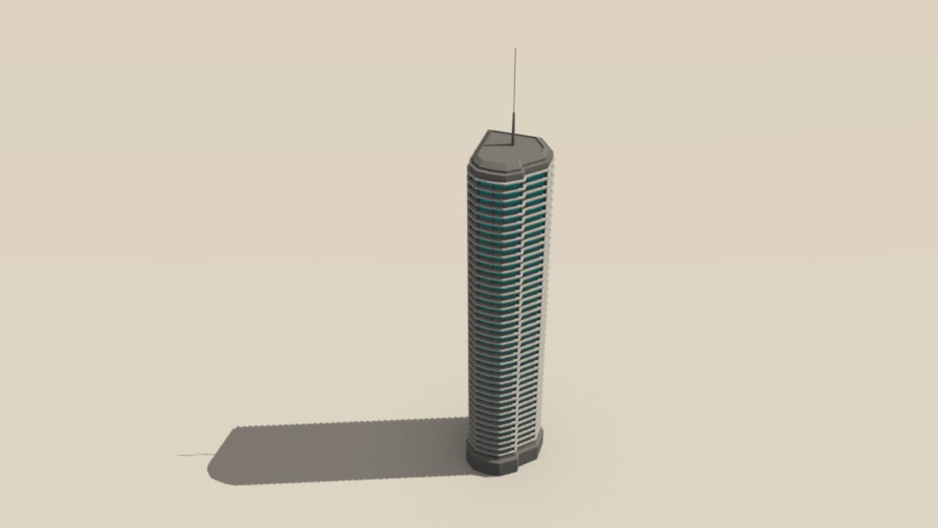 3D Skyscraper Cityscape - TurboSquid 1224967