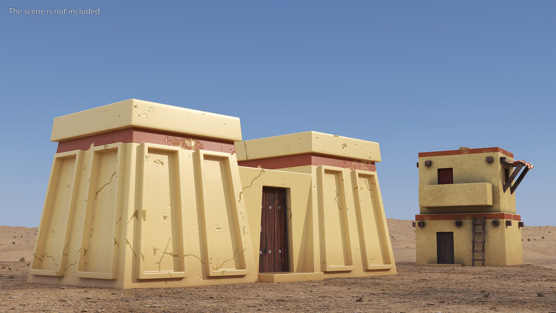 Stylized Arab Gate To The Yard 3D Model - TurboSquid 2203994