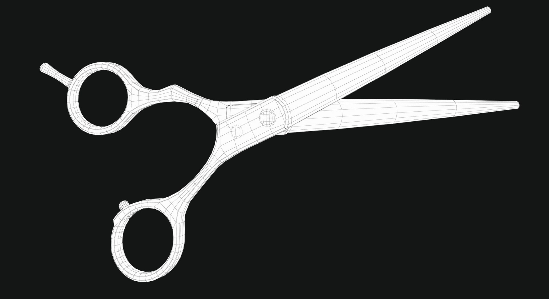 3D Model Barber Scissors Ar - TurboSquid 1294006