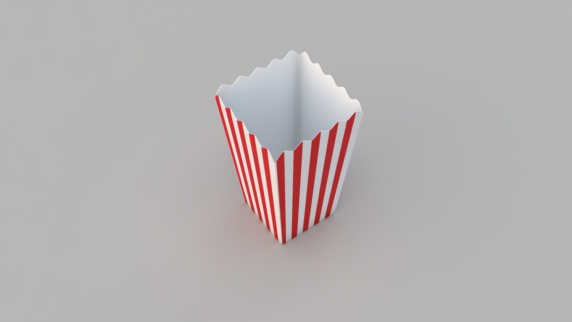 Popcorn Box 3D Model - TurboSquid 2346044
