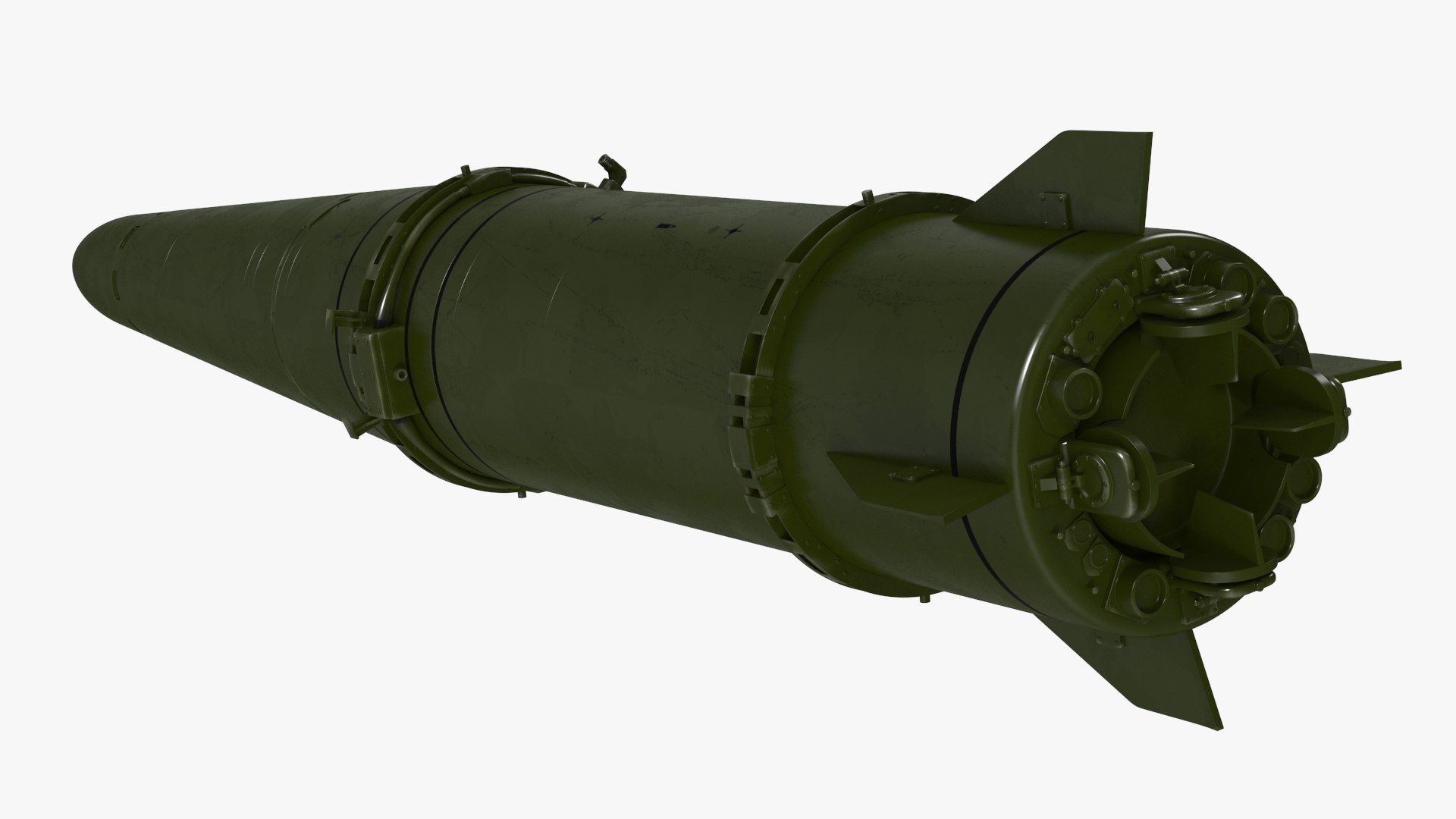 Russian Missile Rockets Collection 3D Model - TurboSquid 2303355