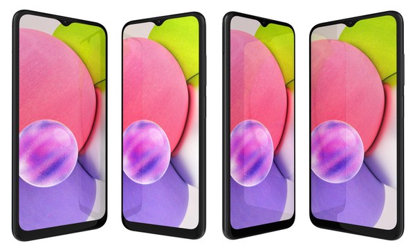 Samsung Galaxy A03s All Colors 3D - TurboSquid 1786720