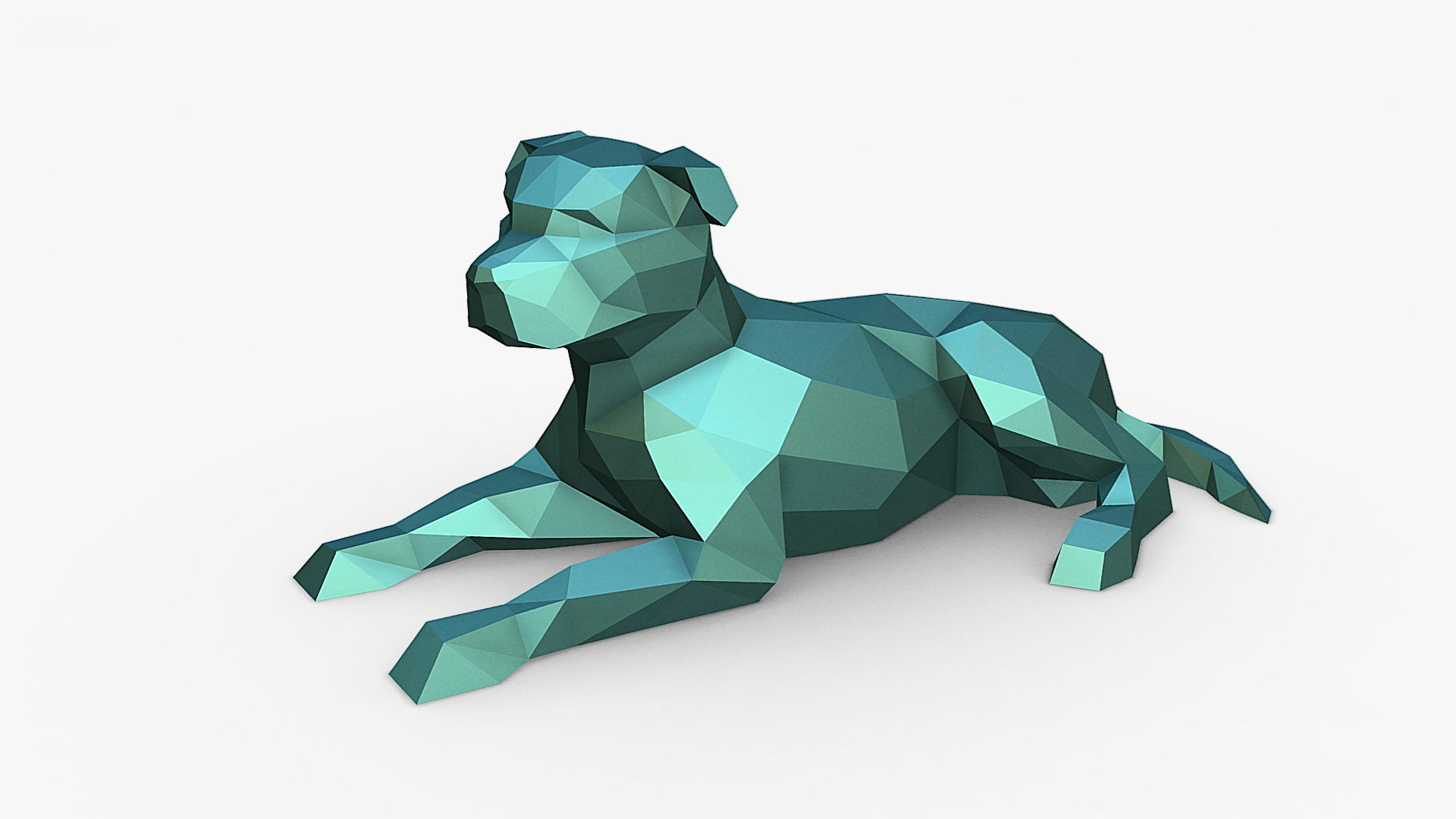 Staffy Staffordshire Bull Terrier 3D Model - TurboSquid 1974222