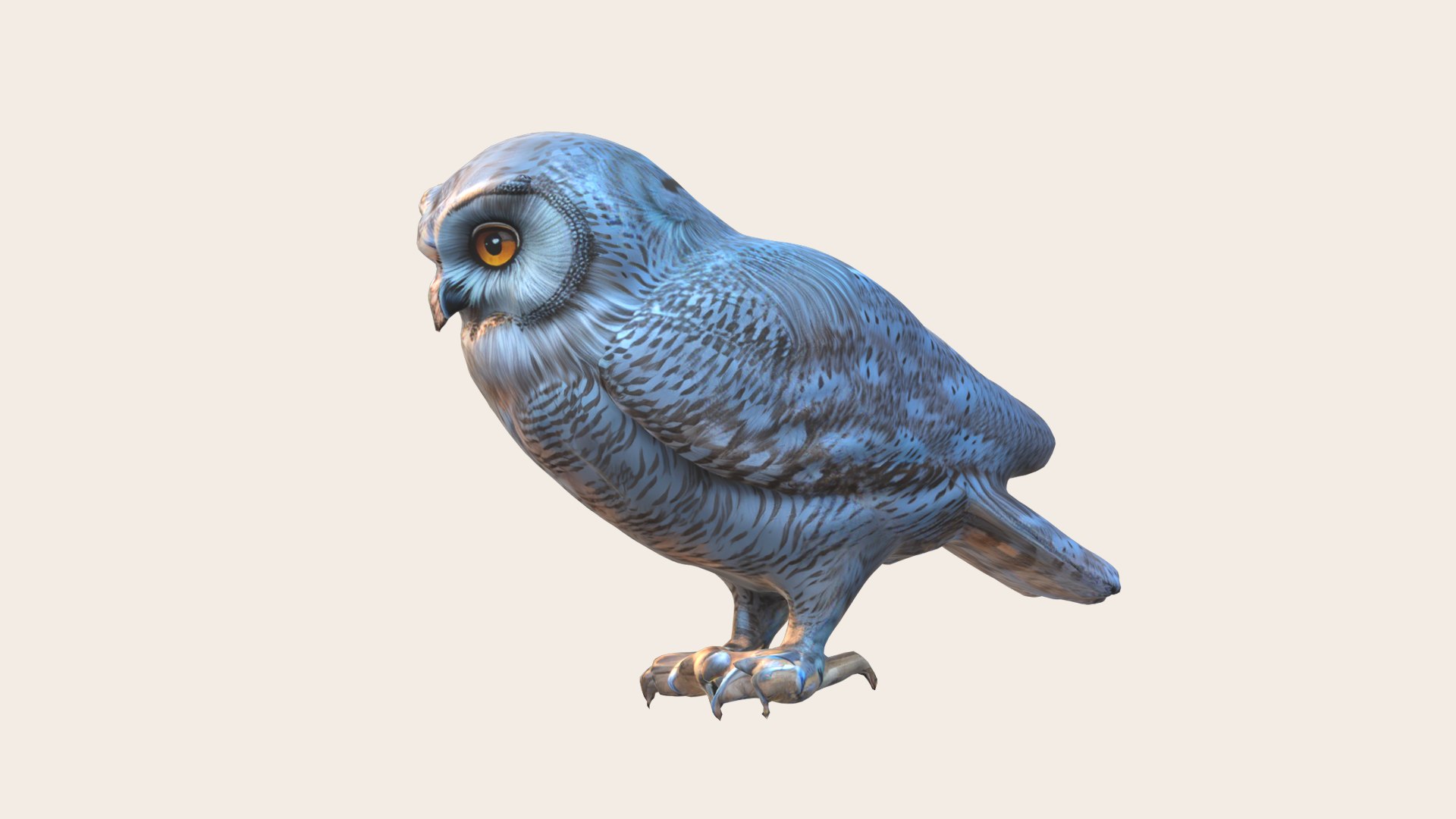 3D Owl Model - TurboSquid 2198463