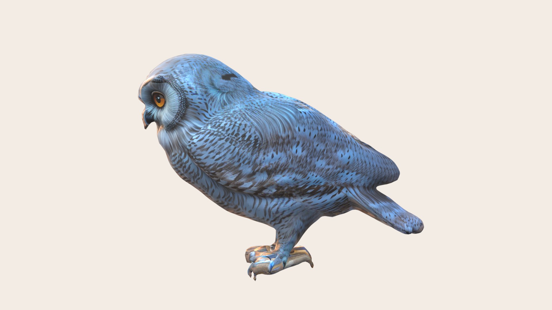 3D Owl Model - TurboSquid 2198463