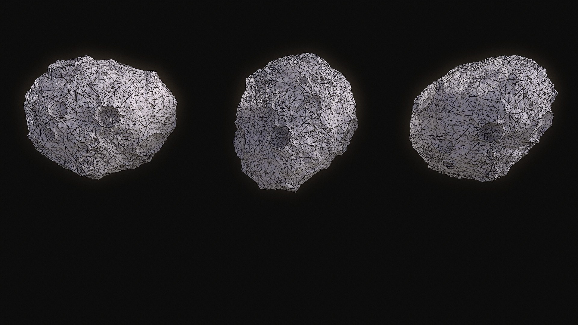 3D Realistic Asteroid 1 - TurboSquid 2294754