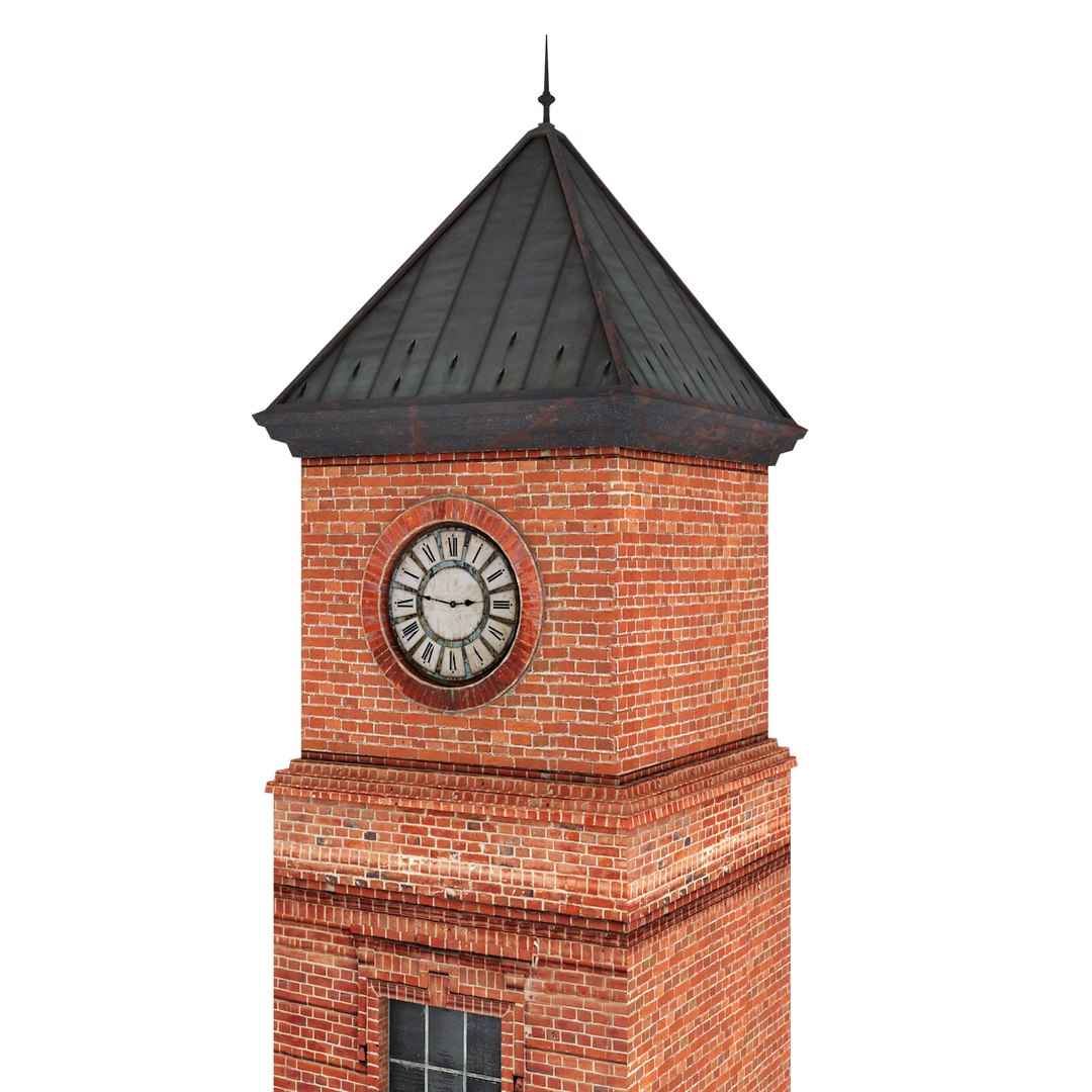 Clock Tower 3D Model - TurboSquid 1540736