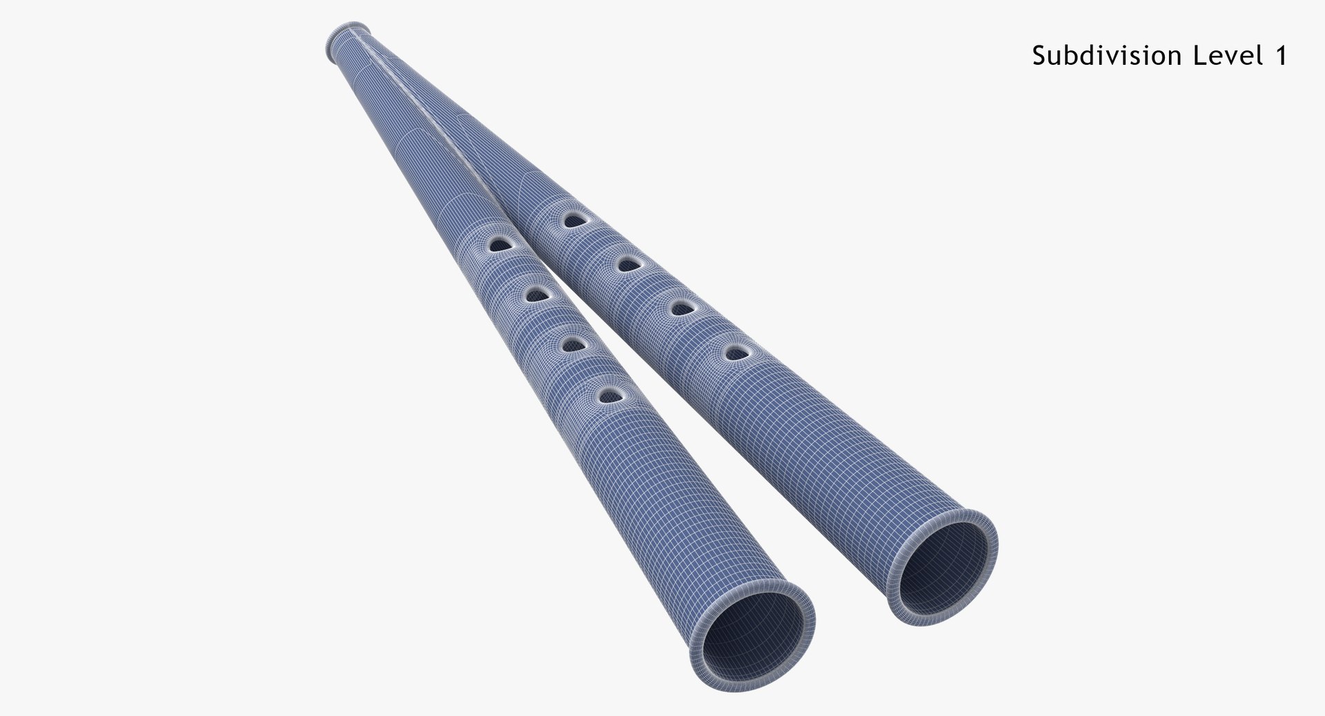 Roman Aulos Musical Instrument 3D Model - TurboSquid 2192534