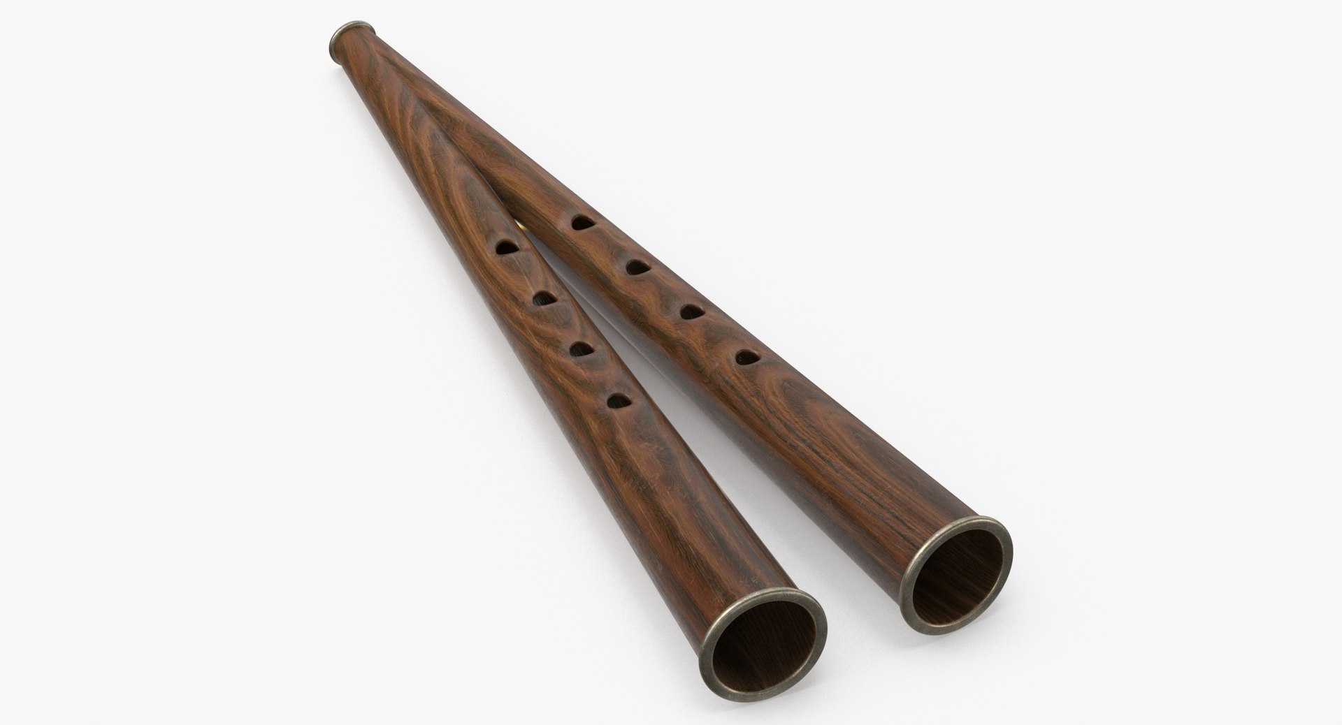 Roman Aulos Musical Instrument 3D Model - TurboSquid 2192534