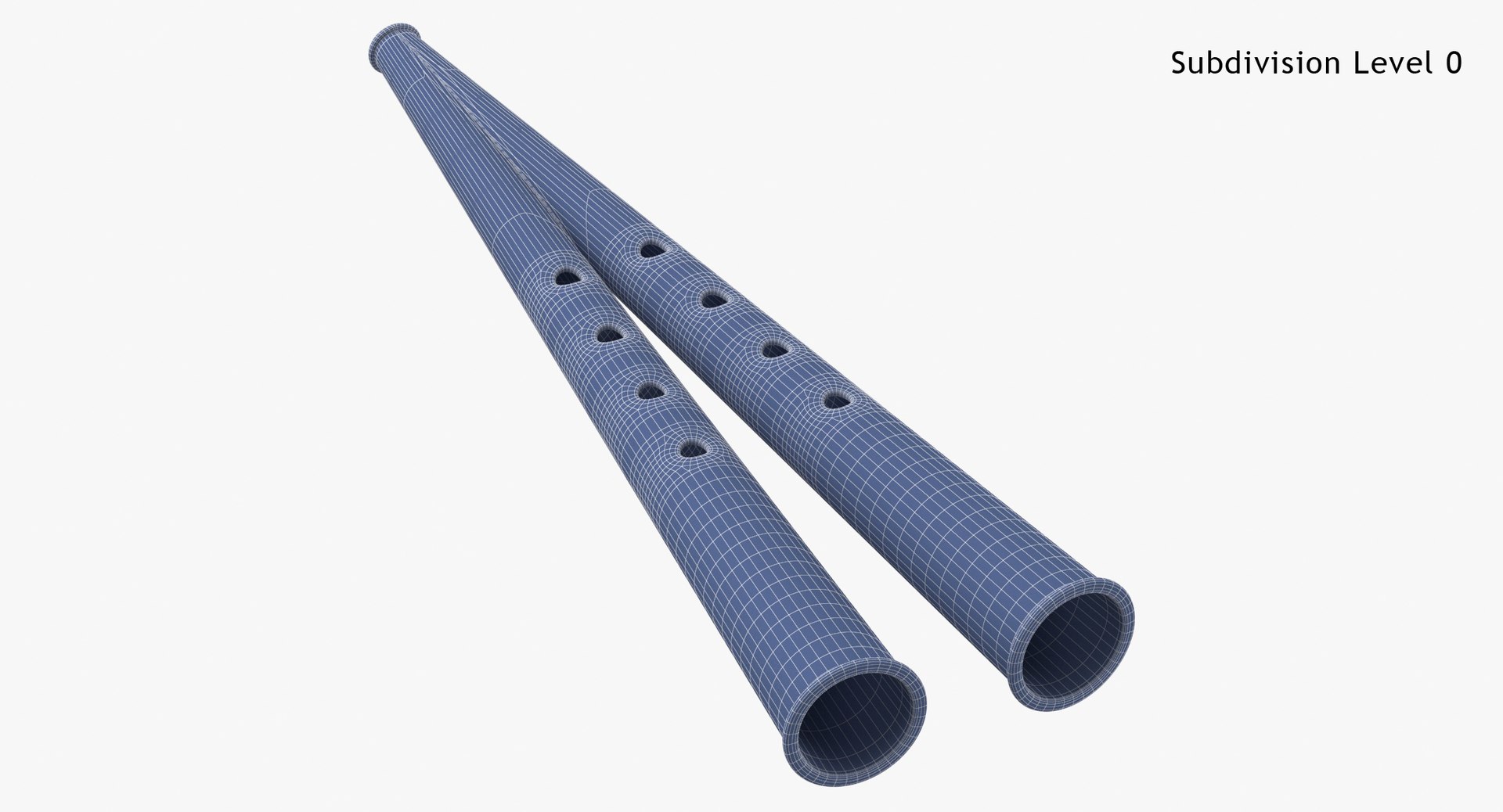 Roman Aulos Musical Instrument 3D Model - TurboSquid 2192534