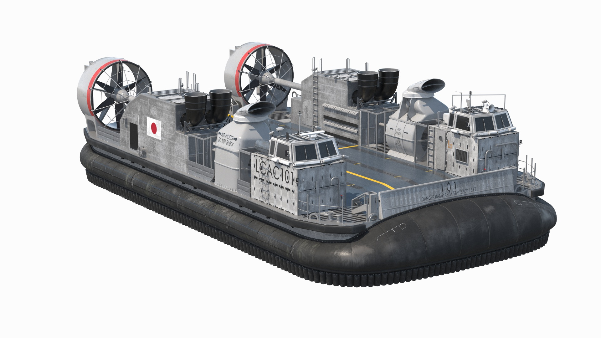 Japanese LCAC 3D Model - TurboSquid 2362514