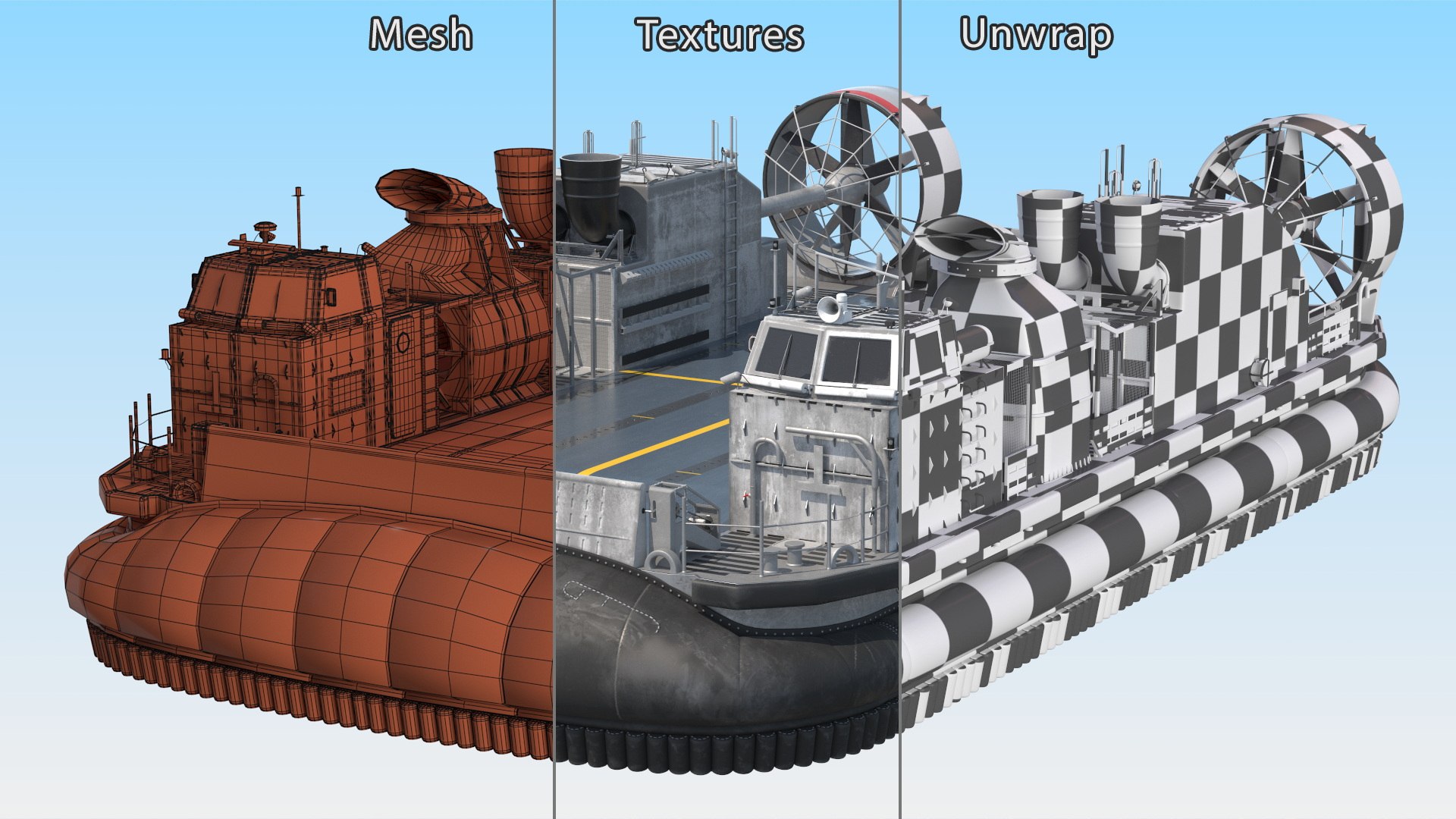 Japanese LCAC 3D Model - TurboSquid 2362514