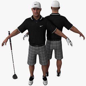 3D Golfer Models - Browse & Download Formats - TurboSquid