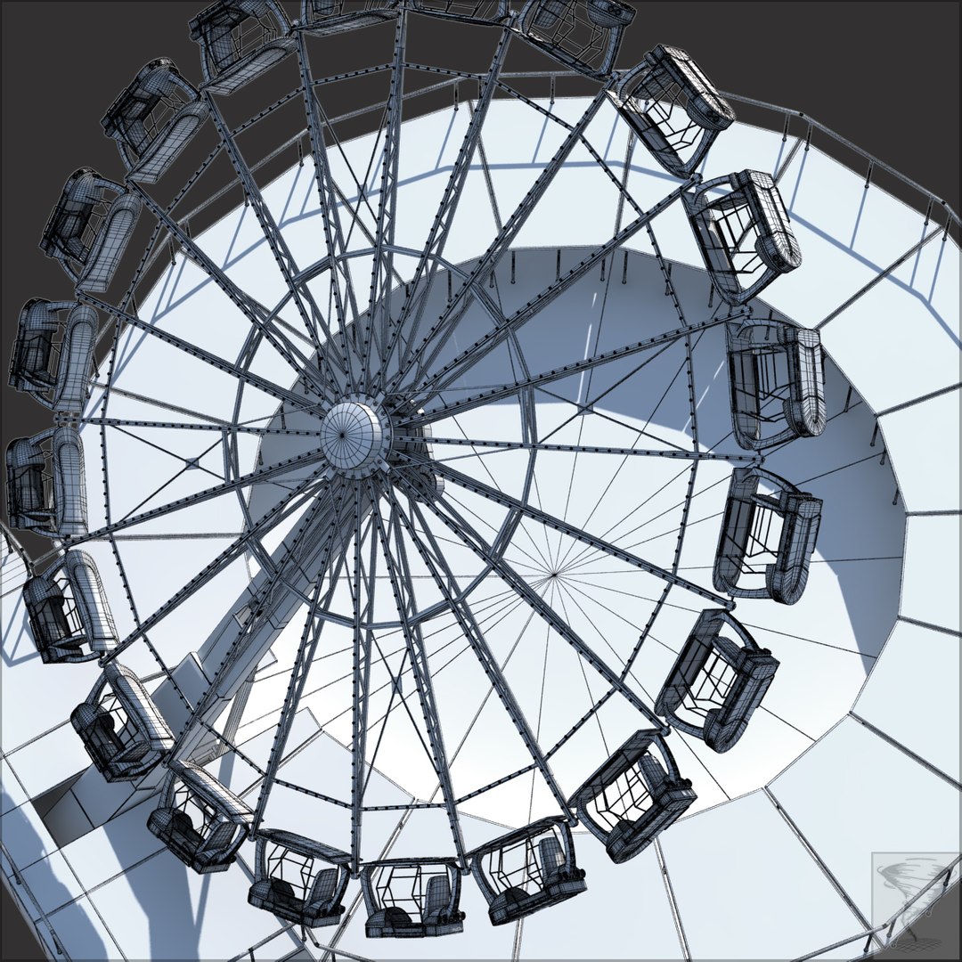 3d Model Enterprise Ride