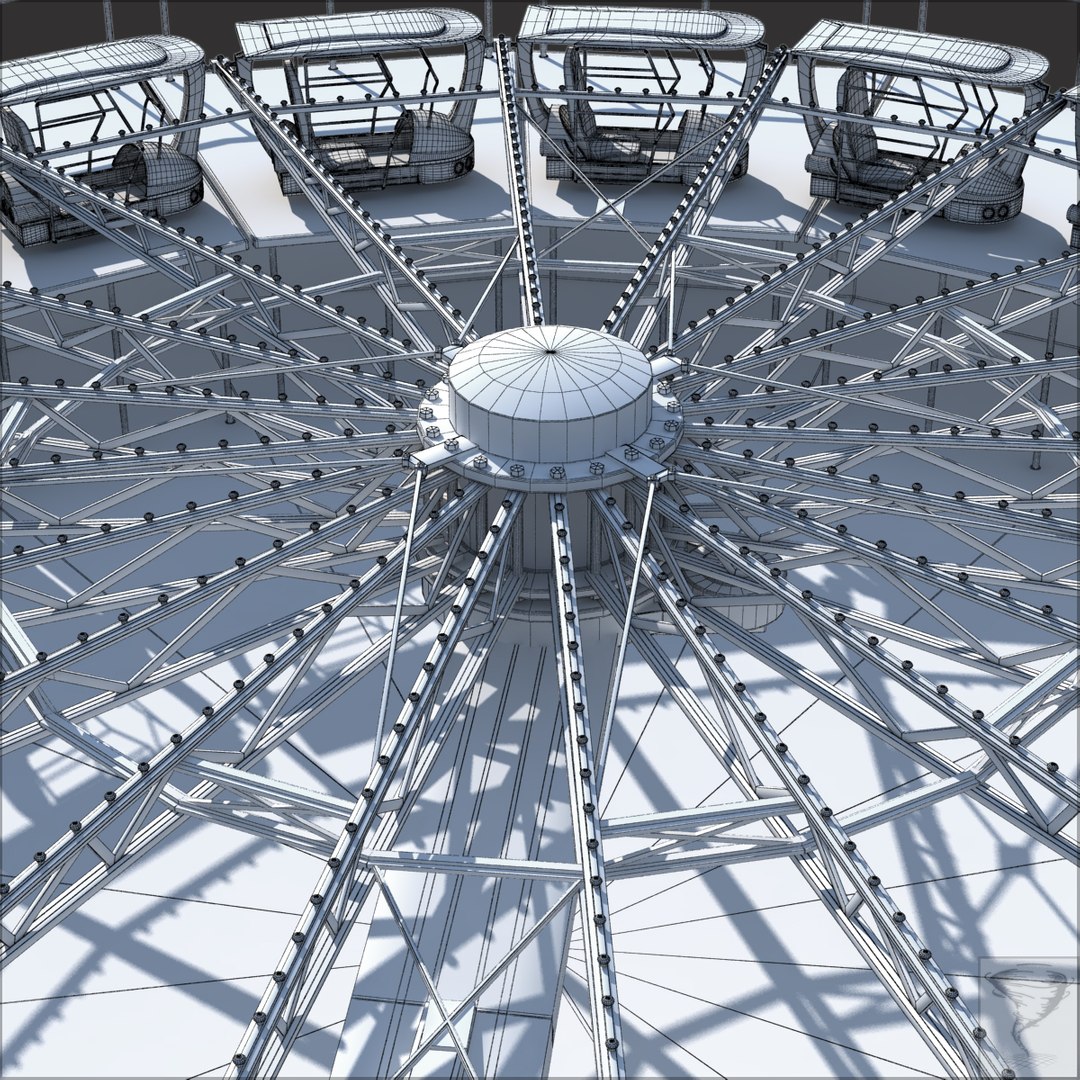 3d Model Enterprise Ride