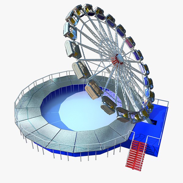 3d model enterprise ride