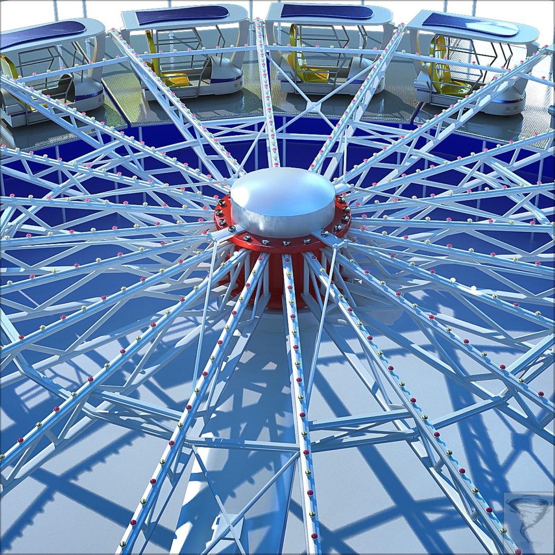 3d Model Enterprise Ride