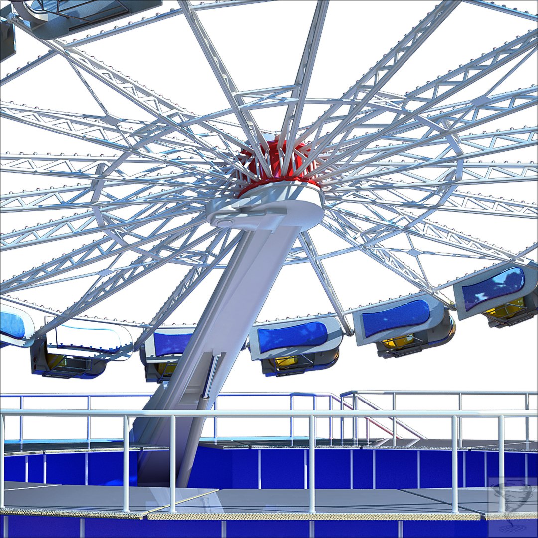 3d Model Enterprise Ride