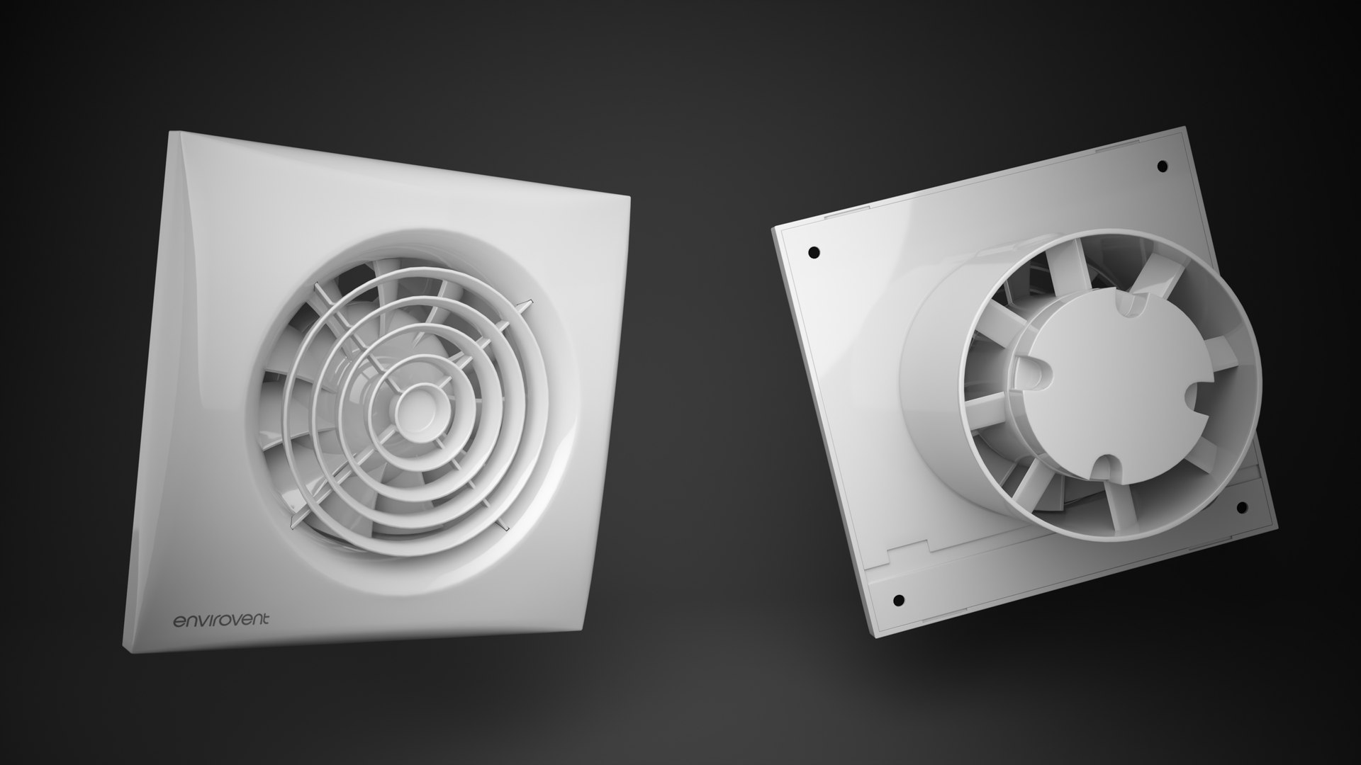 Bathroom Extractor Fan EnviroVent 3D - TurboSquid 1980754