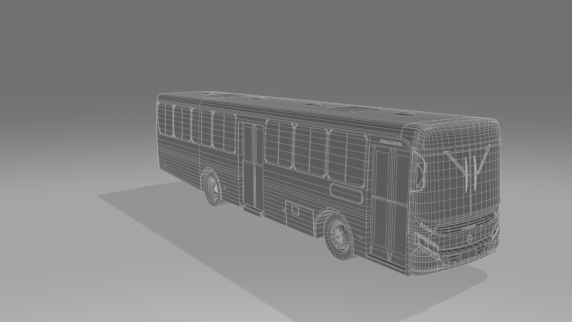 Onibus Apache Vip 3D Model - TurboSquid 1665800