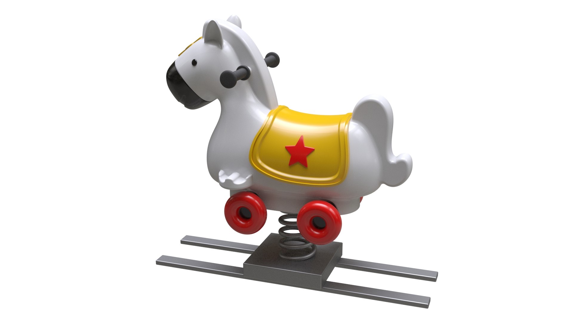 Rocking Horse 3D - TurboSquid 1613103