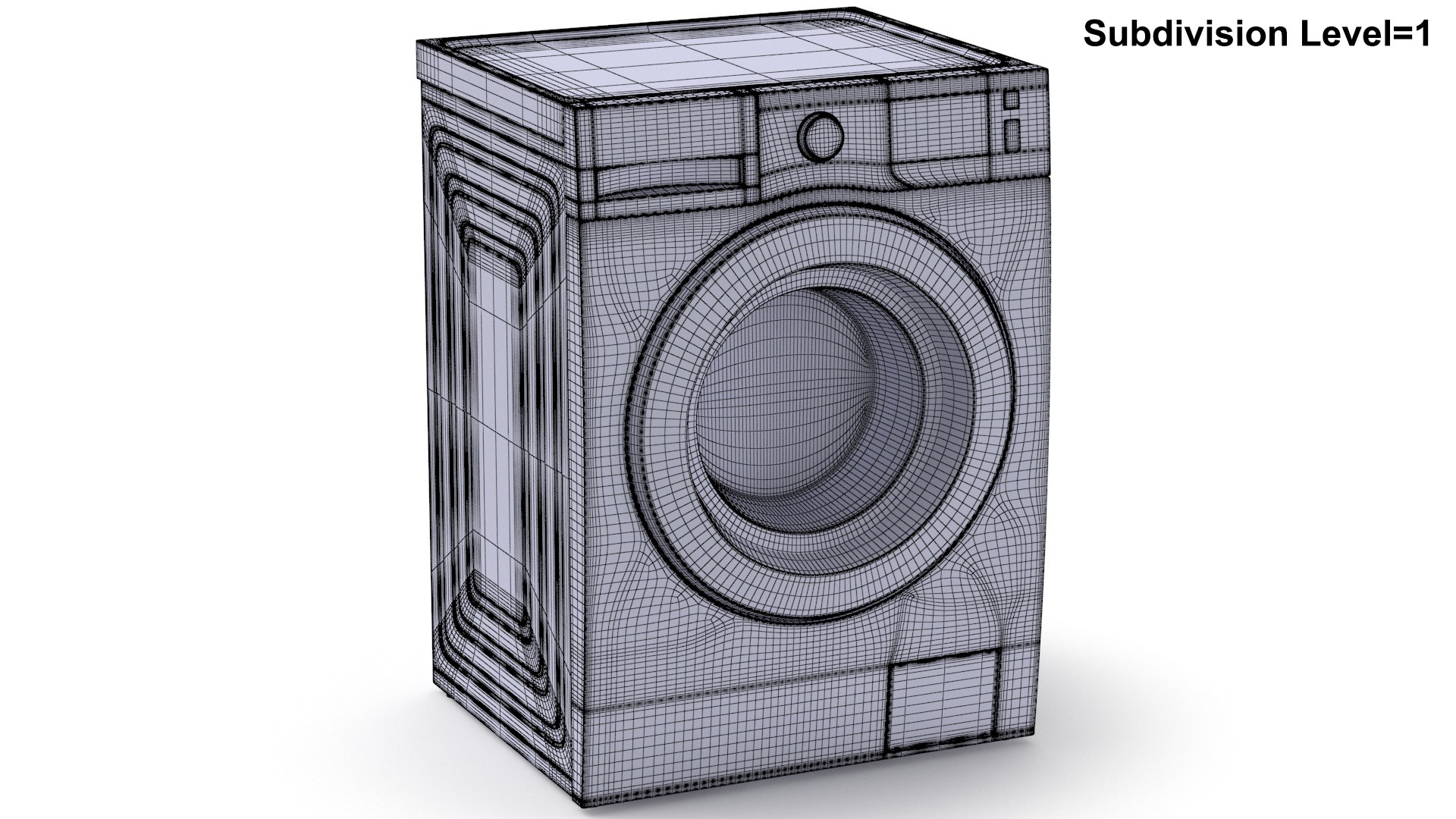 3D Washing Machine 02 Model - TurboSquid 2026089