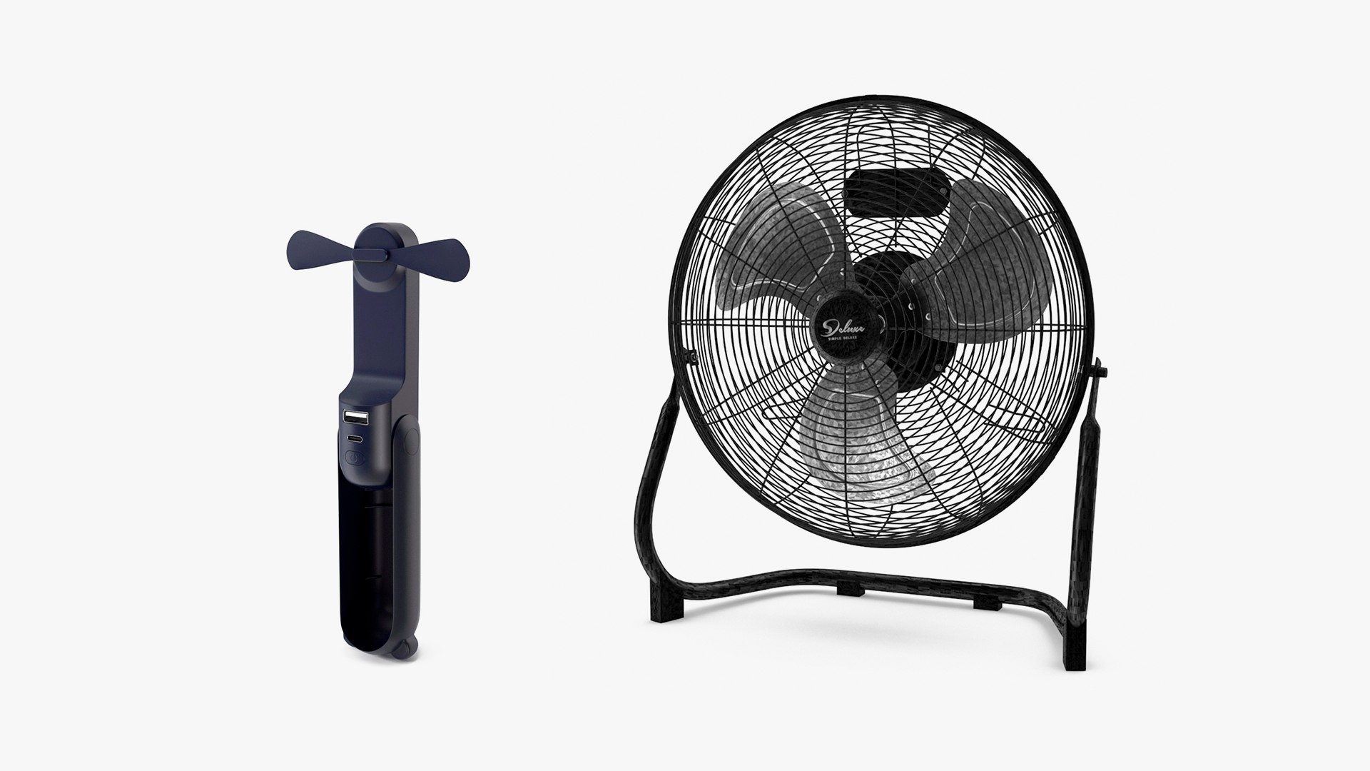 3D Personal Fans Collection - TurboSquid 2174265