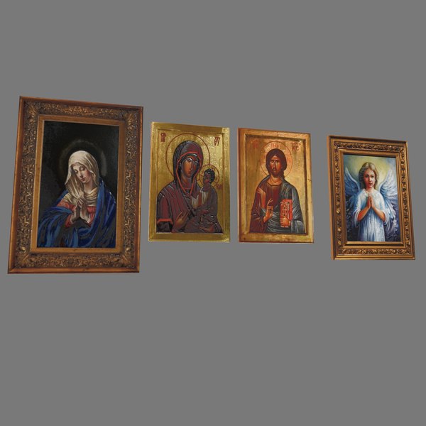 Religious Icon 3D Models for Download | TurboSquid