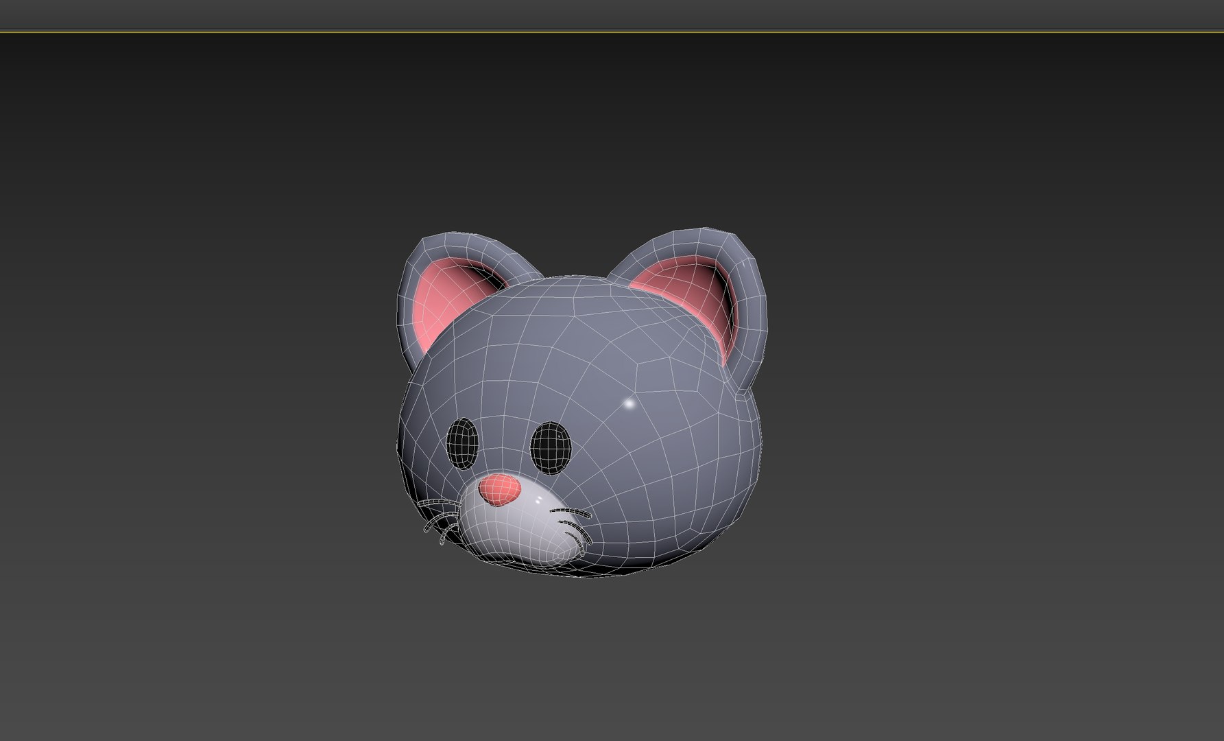 Prop128 Cat Head Model - TurboSquid 1945263