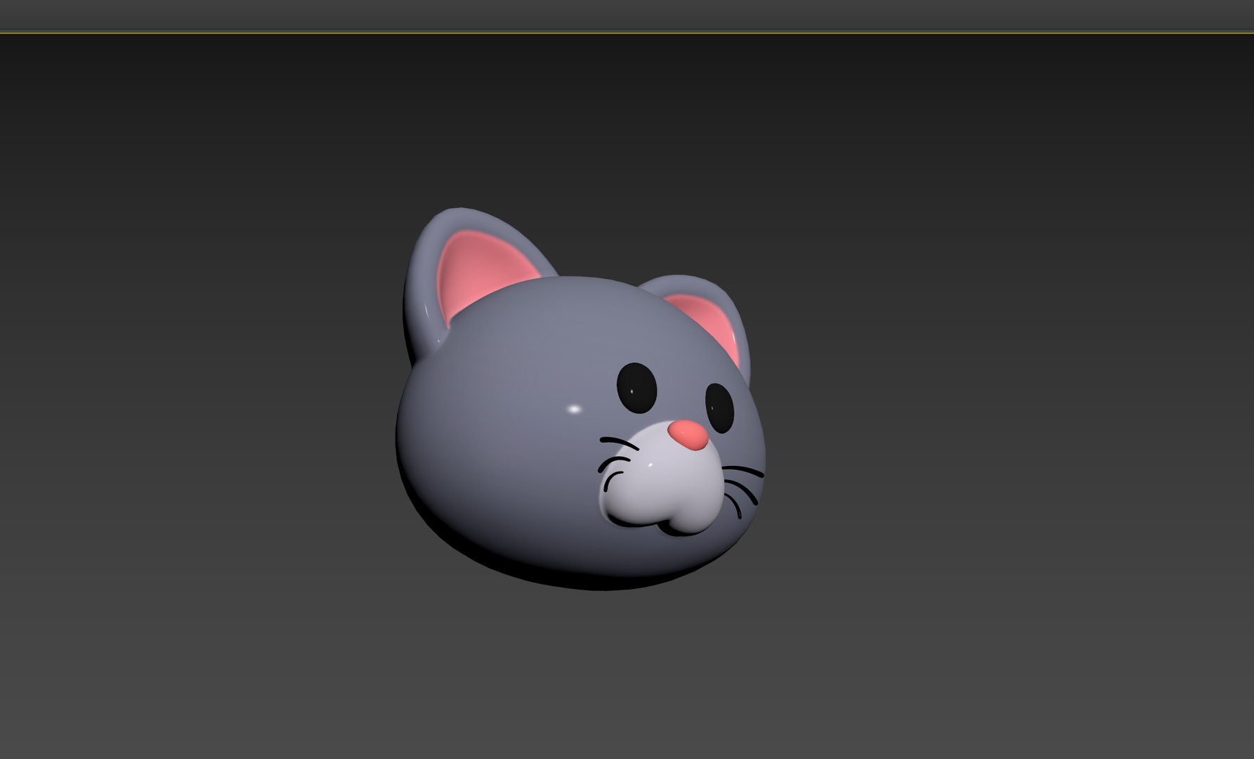 Prop128 Cat Head model - TurboSquid 1945263