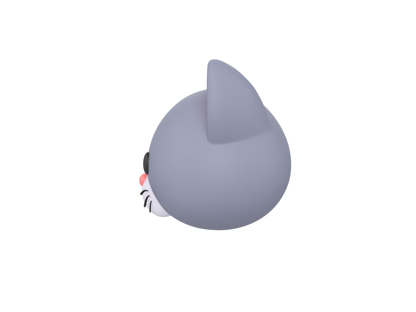 Prop128 Cat Head Model - TurboSquid 1945263