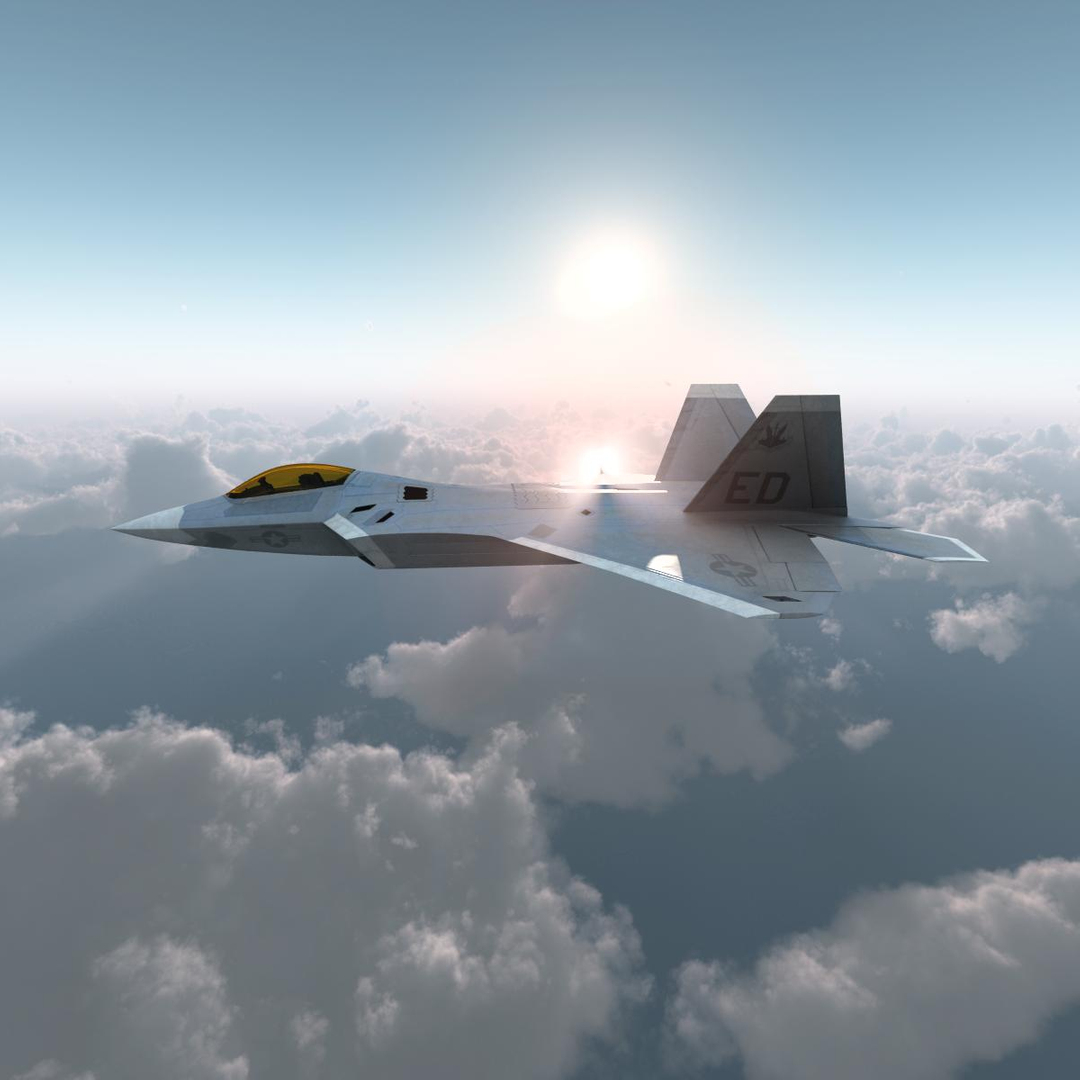 F-22 Raptor 2 Rigged 3D 모델 - TurboSquid 641259