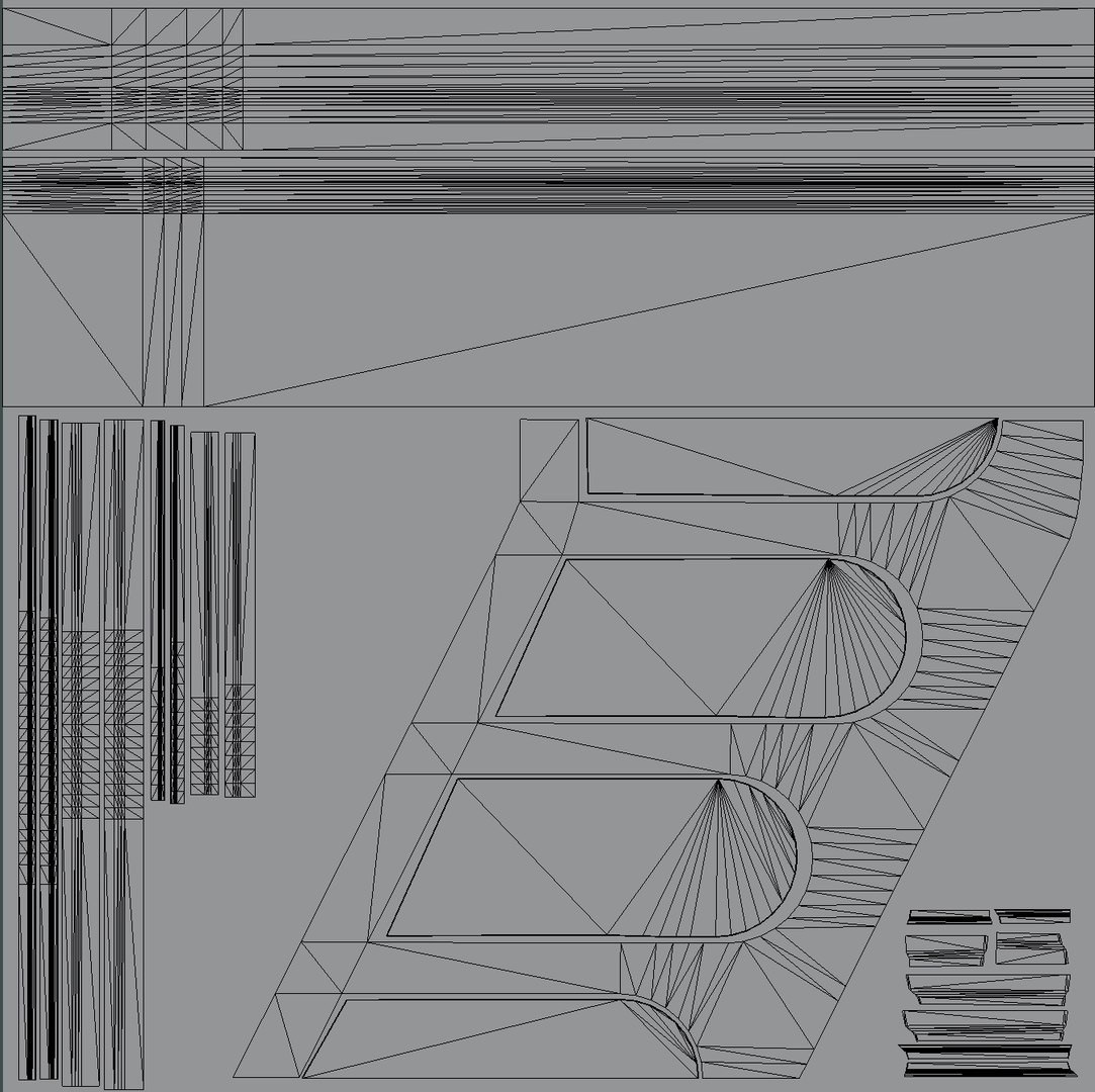 Staircase Standard Modular Asset 3D Model - TurboSquid 2307041