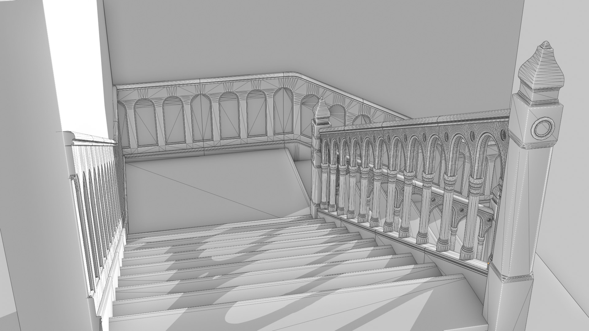 Staircase Standard Modular Asset 3D Model - TurboSquid 2307041