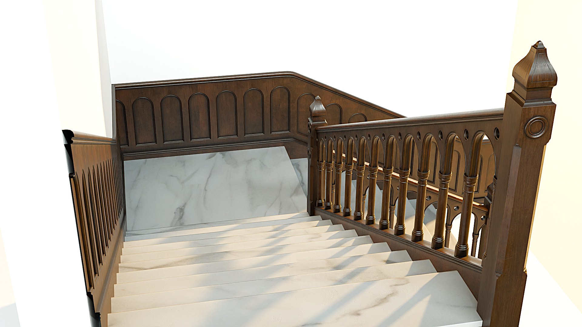 Staircase Standard Modular Asset 3D Model - TurboSquid 2307041