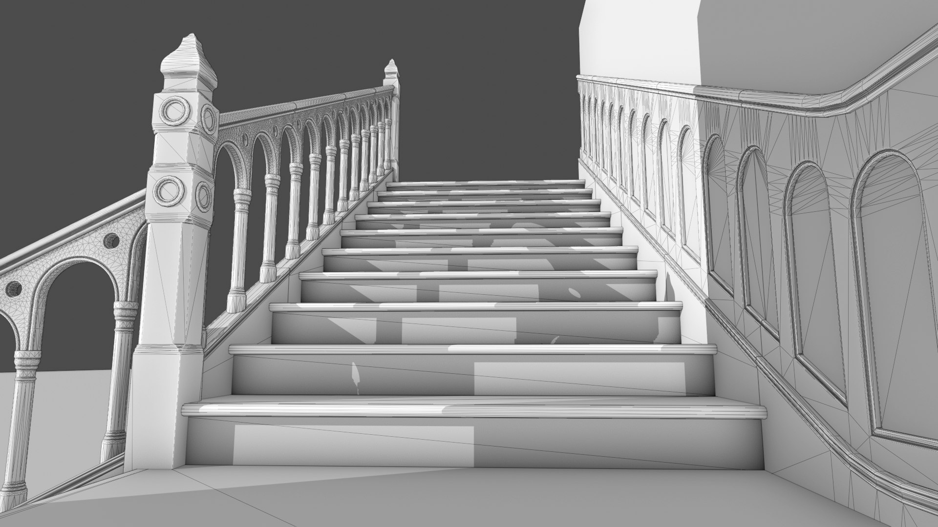 Staircase Standard Modular Asset 3D Model - TurboSquid 2307041